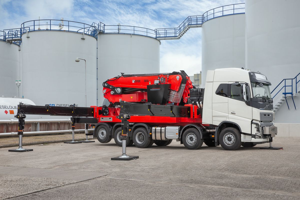 Top-Quality EFFER Loader Cranes for Heavy Lifting Solutions | Our ...